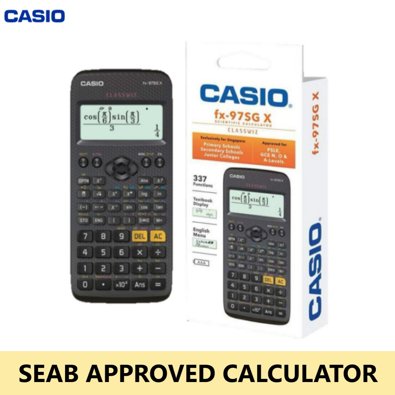 Casio FX-97SG X Scientific Calculator | Pacific eShop